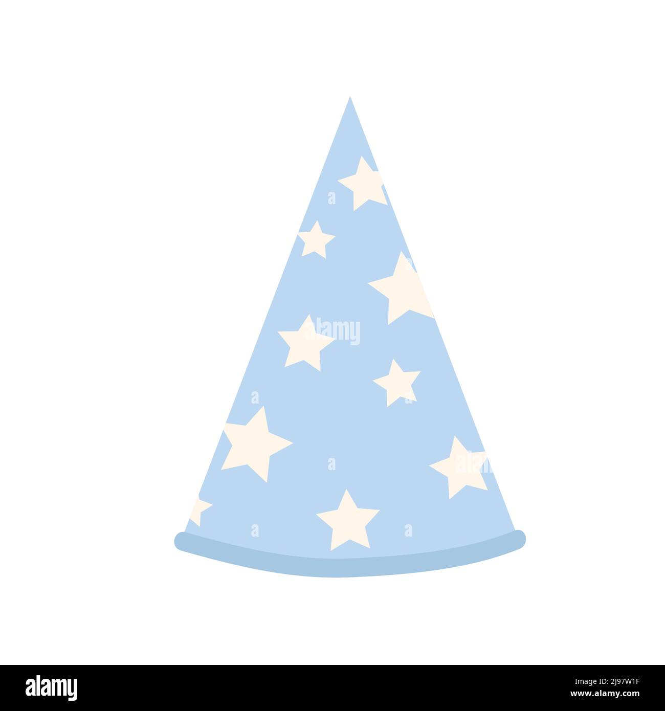 Circus magician cone hat. Wizard dressing, focus atributes and tools ...