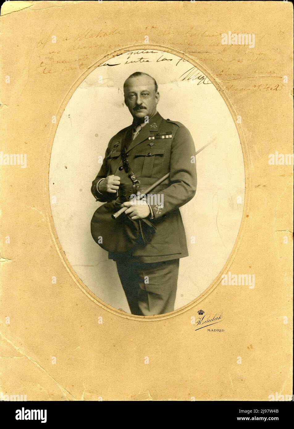 Retrato de Miguel Primo de Rivera y Orbaneja, militar español que ...