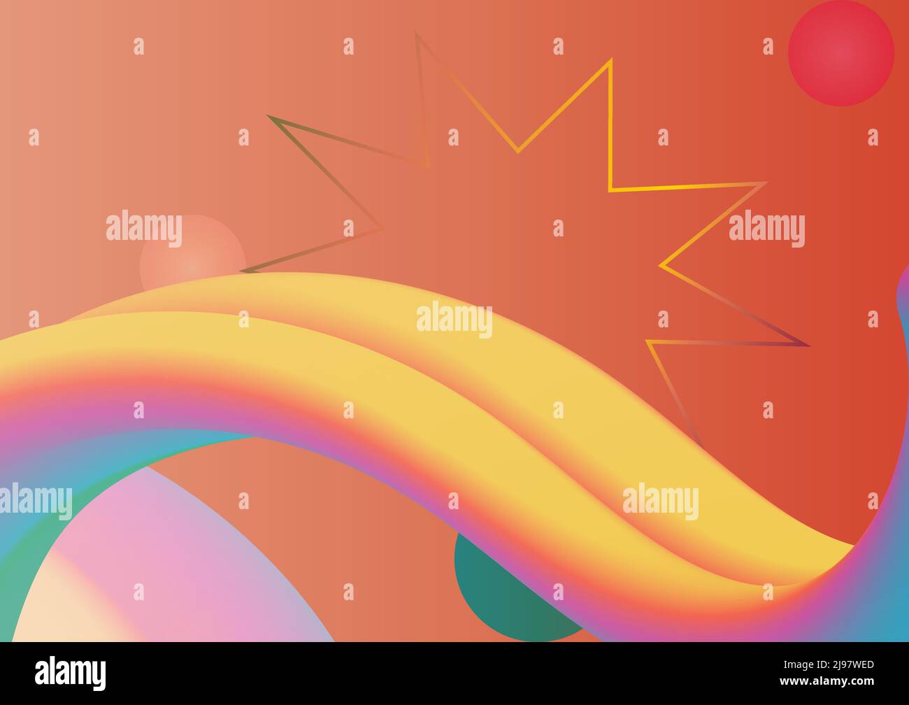 Abstract background fantasy brochure poster banner book template ...