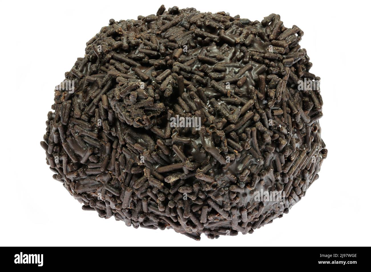 traditional German rum ball isolated on white background Stock Photo ...