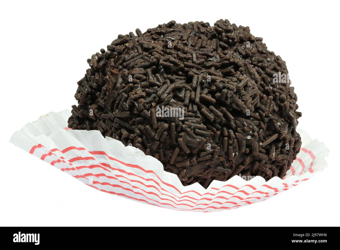 traditional German rum ball isolated on white background Stock Photo ...