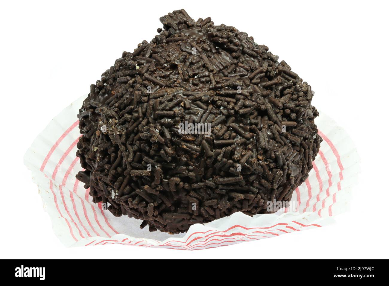 traditional German rum ball isolated on white background Stock Photo ...