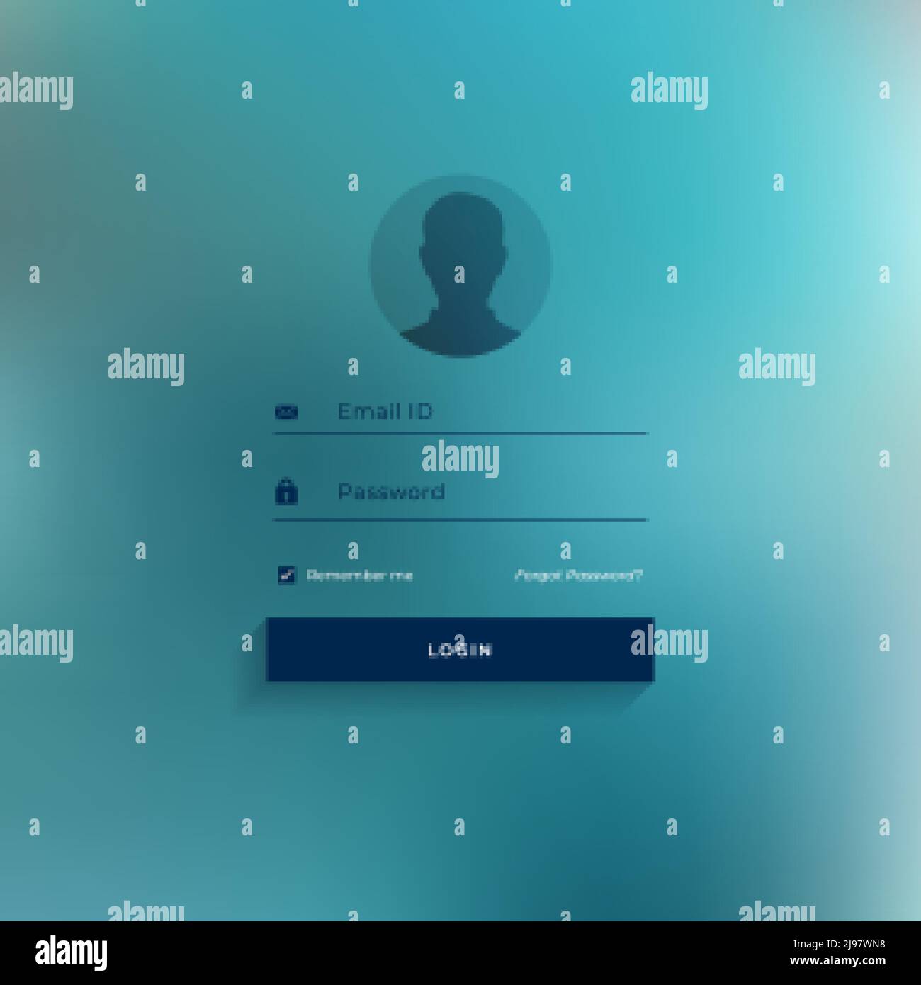 Clean profile Stock Vector Images - Alamy