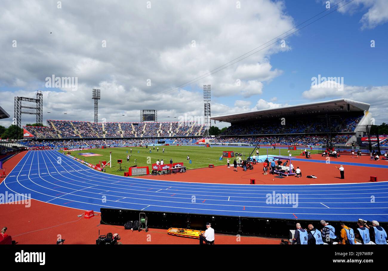 A general view of the Alexander Stadium, Birmingham. Picture date ...