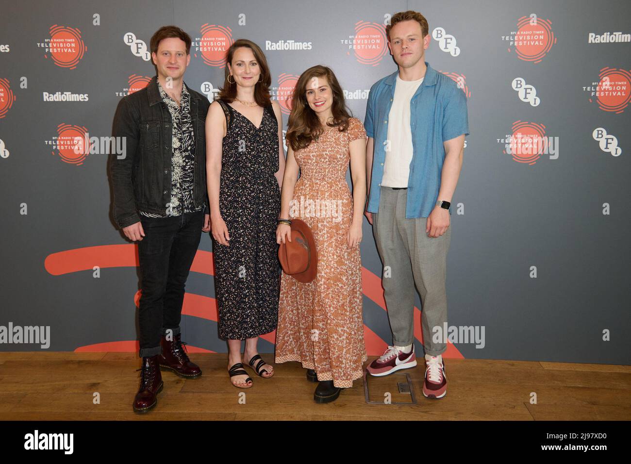 London, UK . 21 May, 2022 . Nicholas Ralph, Anna Madly, Rachel Shenton ...