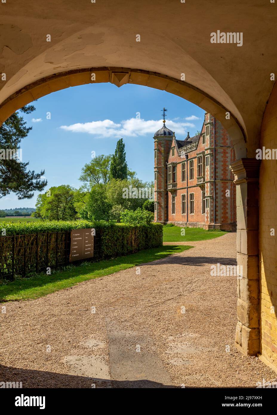 Beautiful Charlecote House & Gardens in Charlecote Park, Warwickshire ...