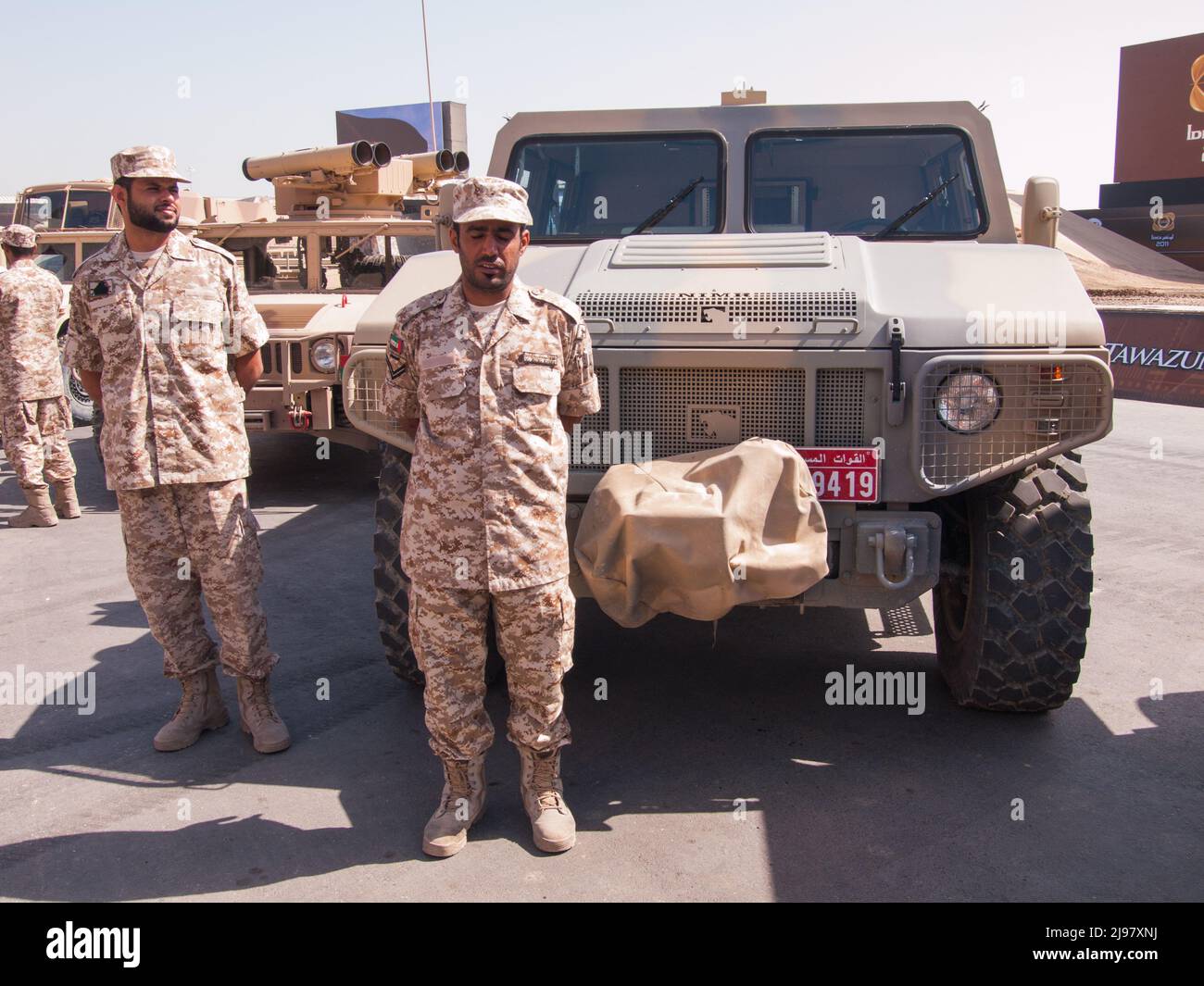 Abu Dhabi, UAE - Feb.23. 2011: United Arab Emirates Ground Force NIMR ...