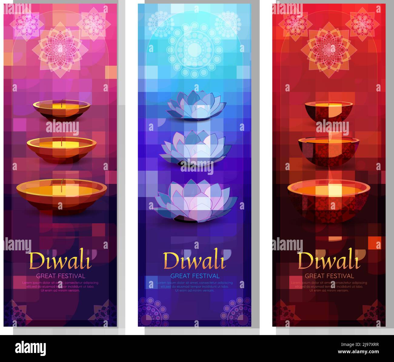 Rangoli vector vectors hi-res stock photography and images - Alamy