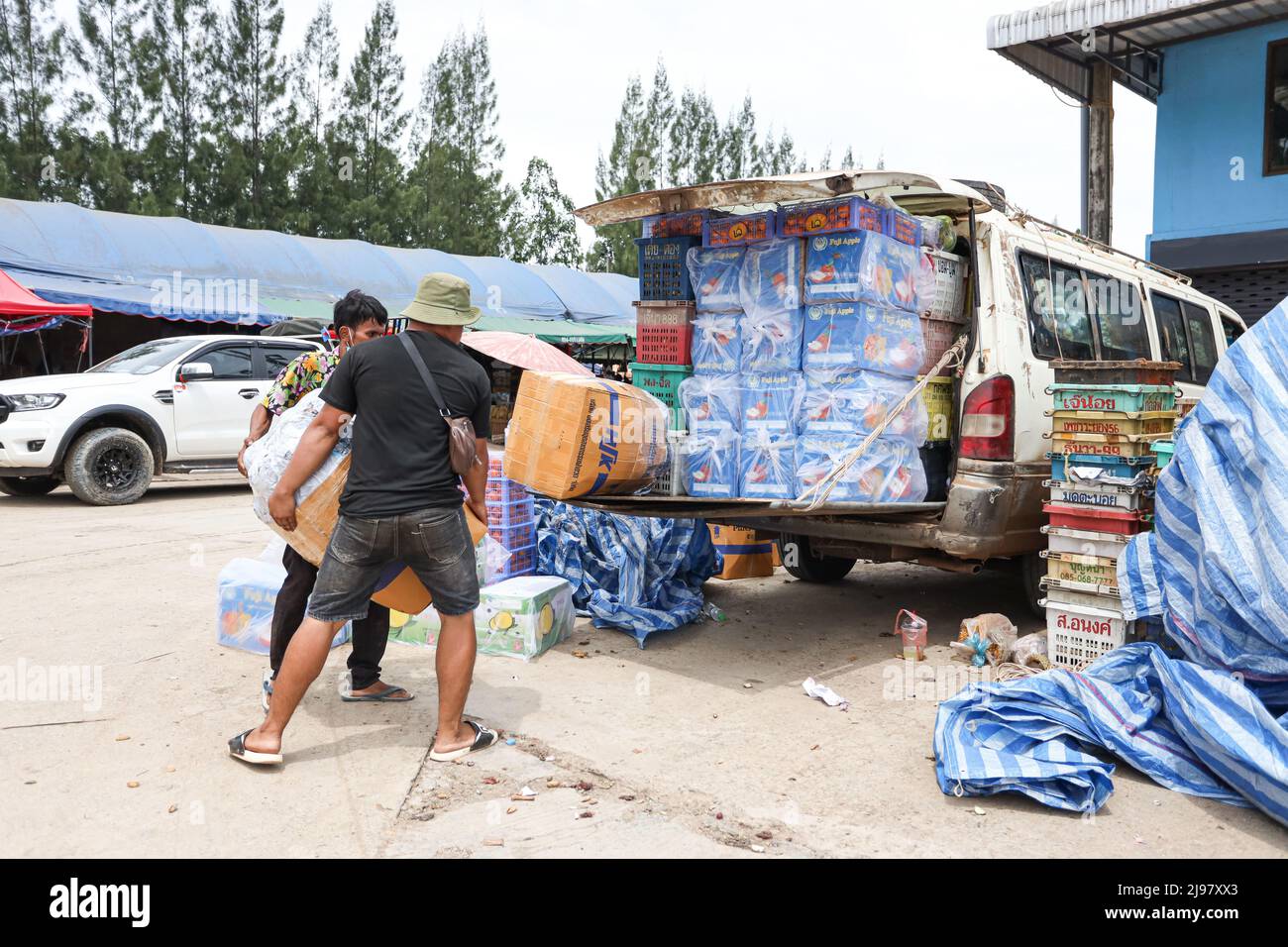 Cambodian police checkpoint hi-res stock photography and images - Alamy