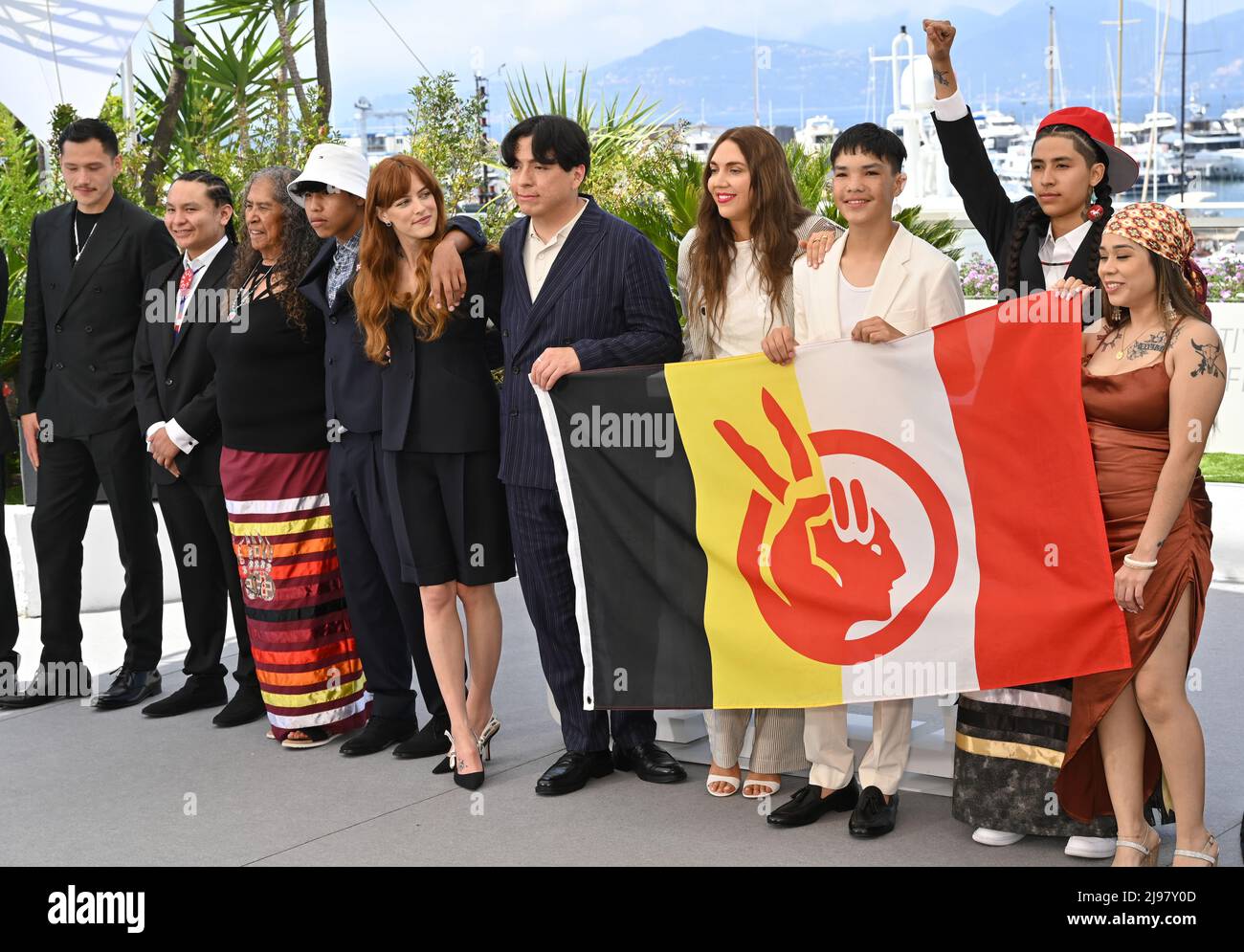 Cannes, France. 21st May, 2022. CANNES, FRANCE. May 21, 2022: Riley ...