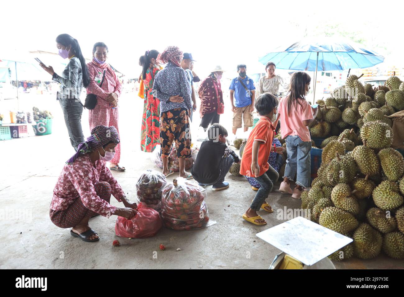 Cambodian police checkpoint hi-res stock photography and images - Alamy
