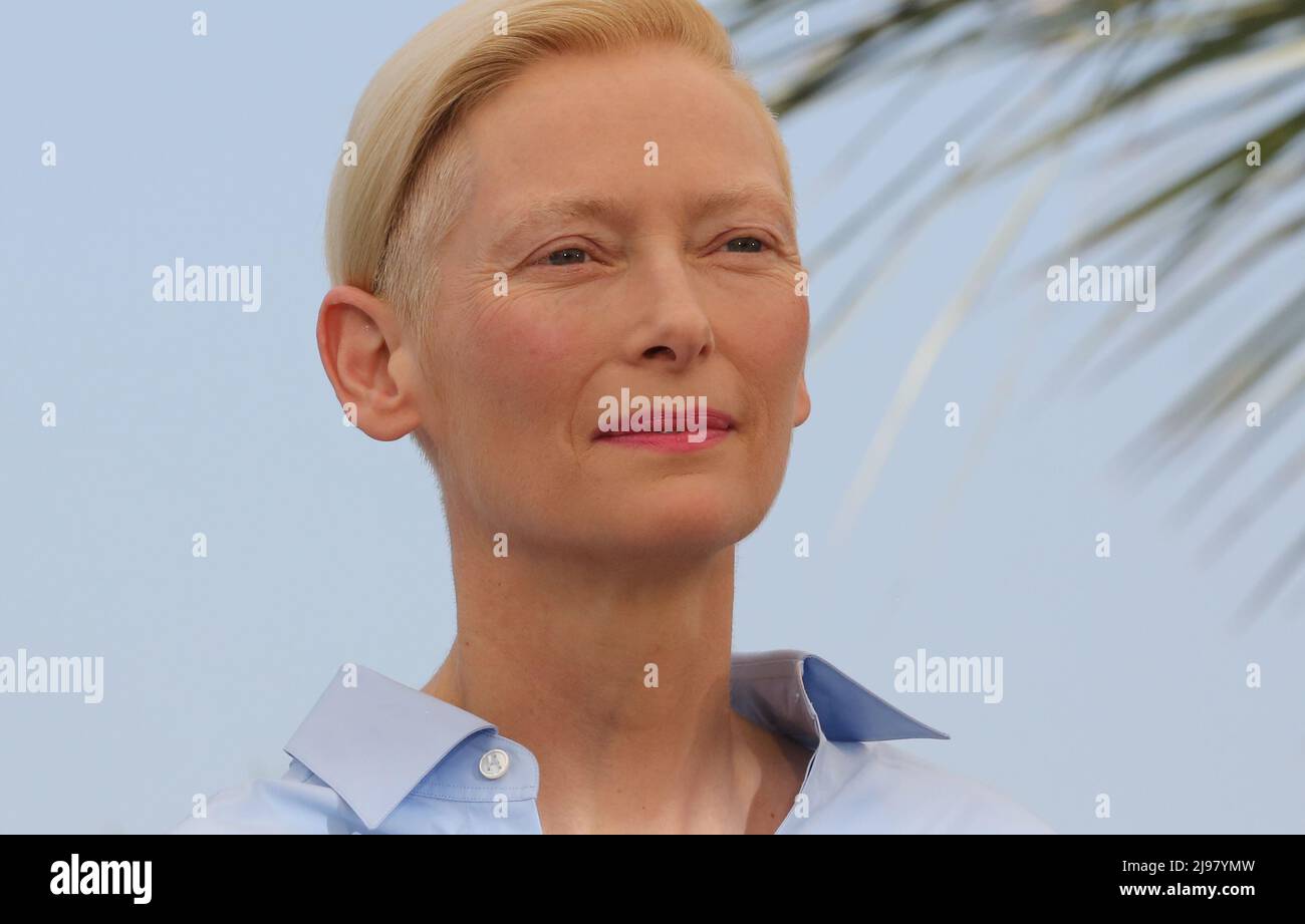 Cannes, France. 21st May, 2022. Tilda Swinton at the Three Thousand ...