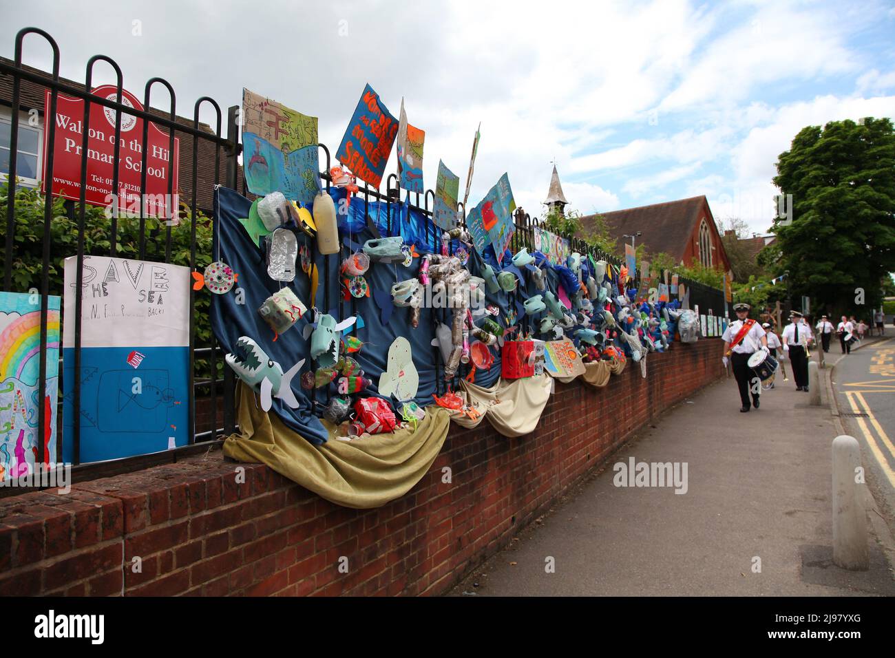 Walton on the Hill, Surrey, UK. 21st May, 2022. The Village Pageant ...