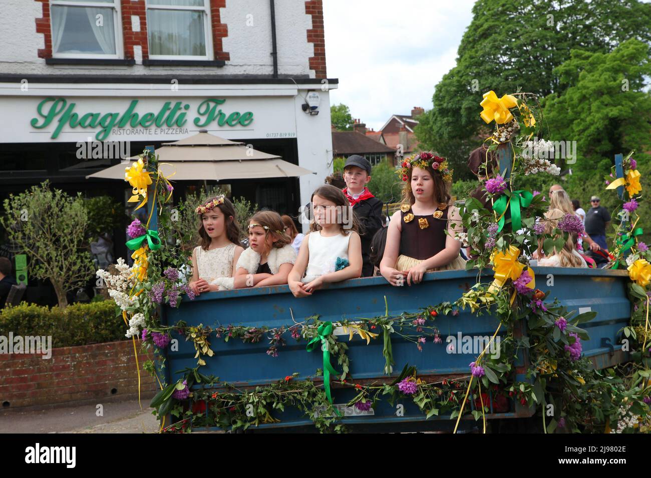 Walton on the Hill, Surrey, UK. 21st May, 2022. The Village Pageant ...