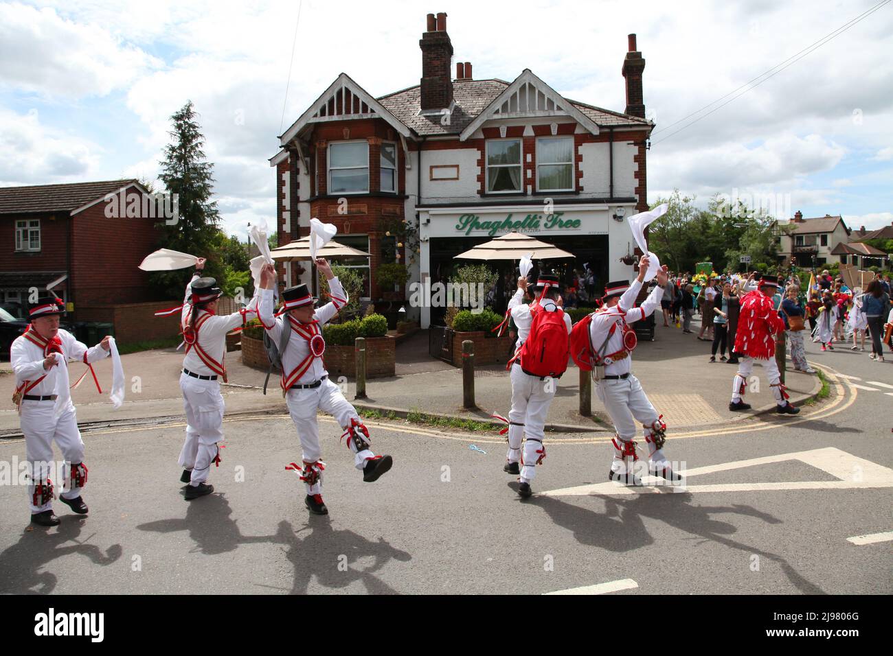 Walton on the Hill, Surrey, UK. 21st May, 2022. The Village Pageant ...