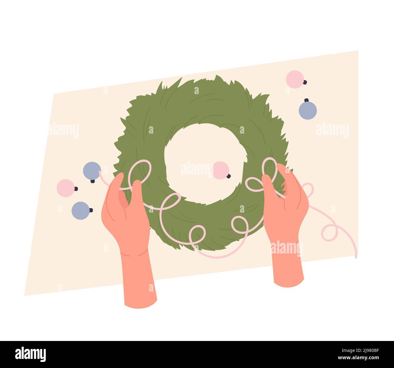 Handmade and craft hobby. Making decorative craftwork, creative ...