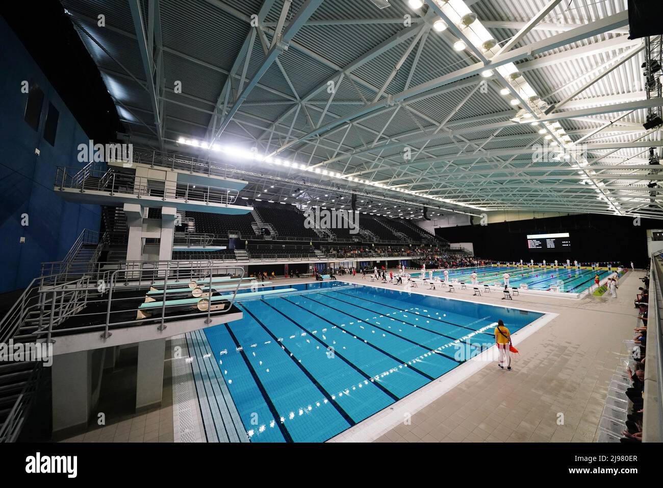 Competitors sandwell aquatics centre hi-res stock photography and ...