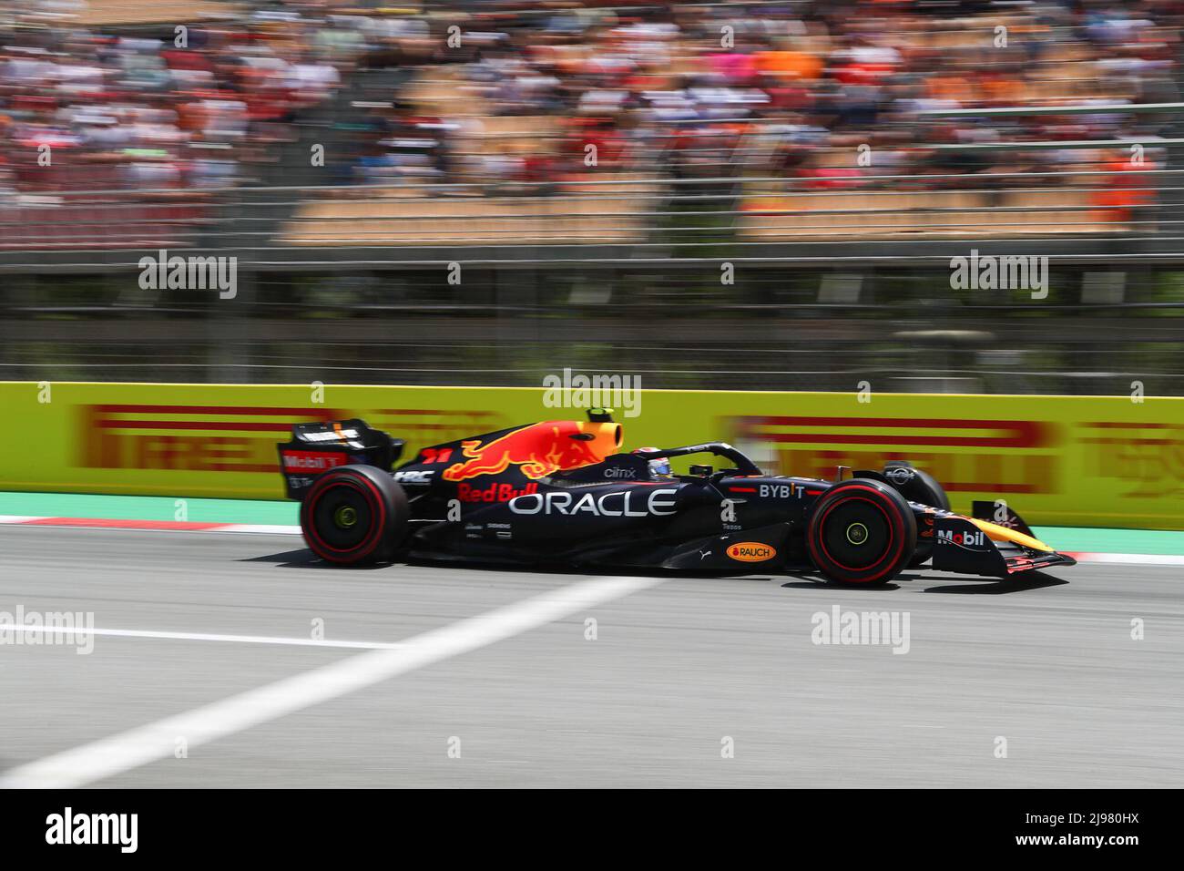 Barcelona, Spain. 20th May, 2022. Sergio Perez (MEX) Redbull Racing ...