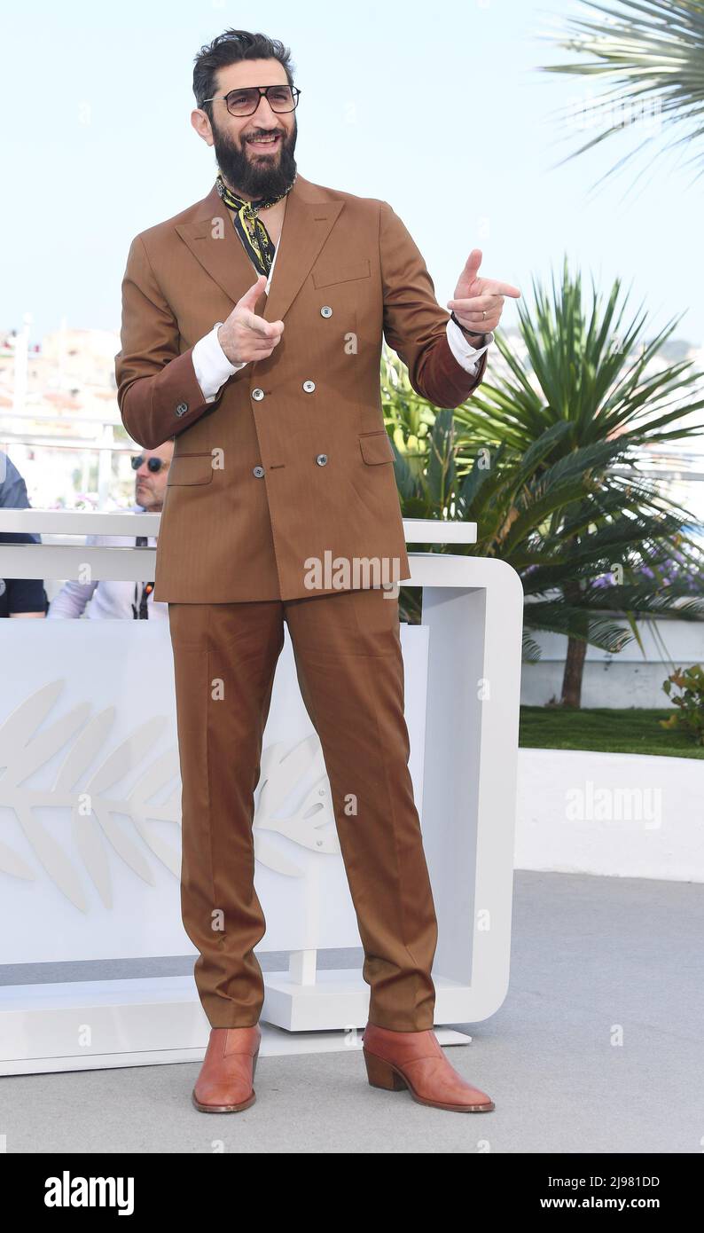 Cannes, France. 21st May, 2022. Swedish actor Fares Fares attends the ...
