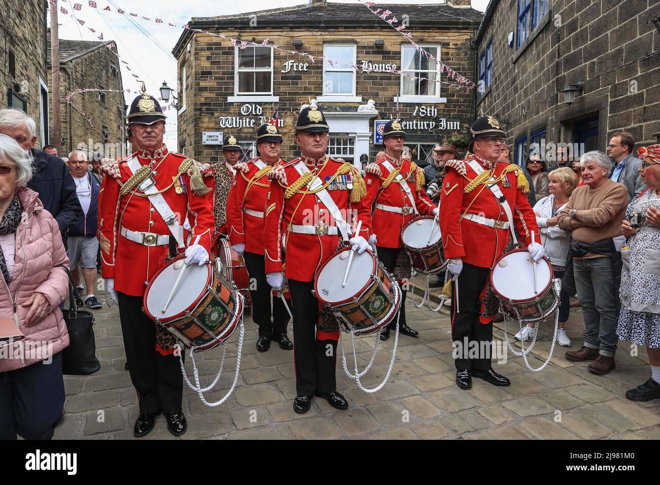 The streets of Howarth are packed as people flock to the village for ...