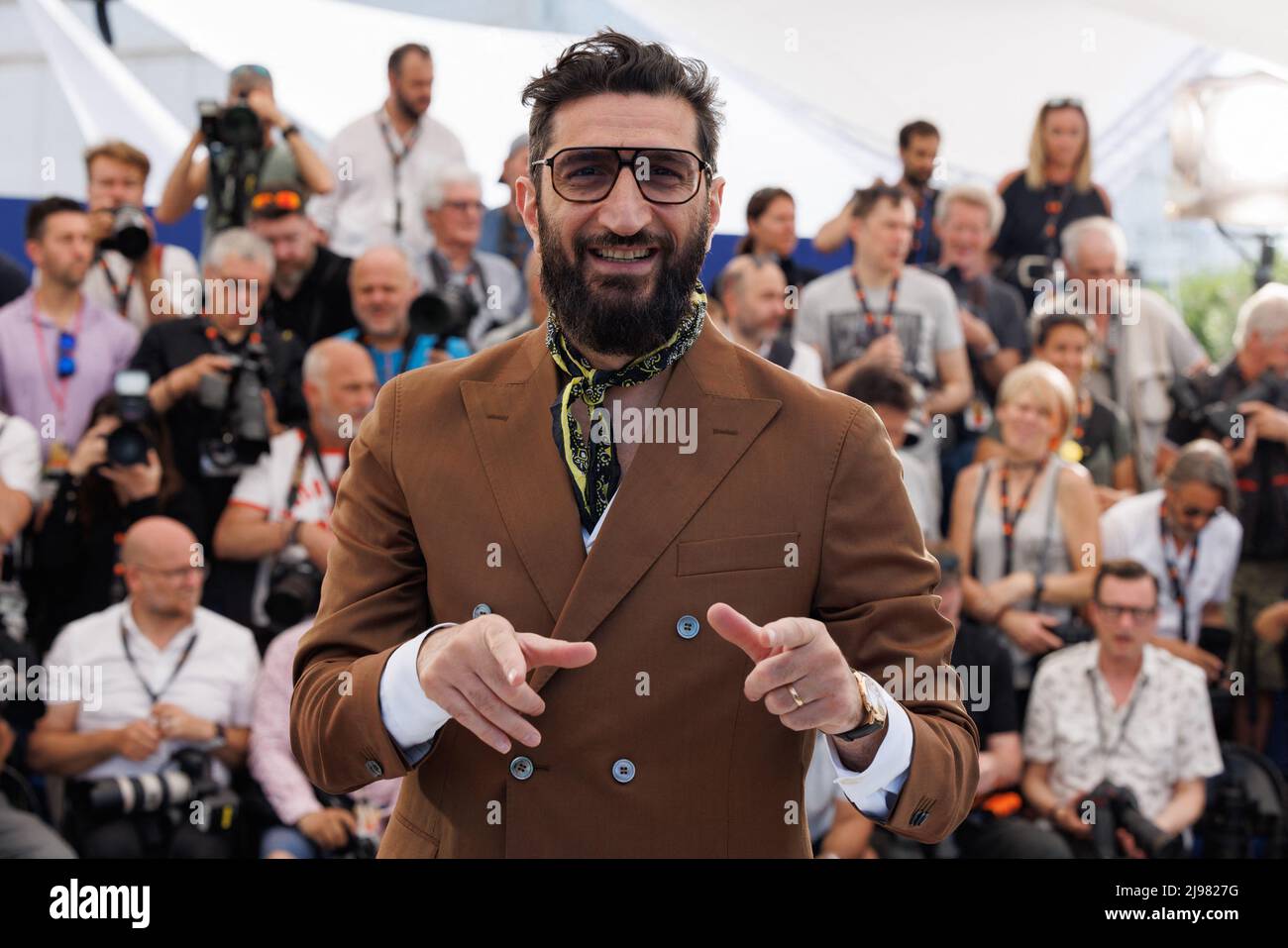 Fares Fares attends the photocall for "Boy From Heaven" during the 75th ...