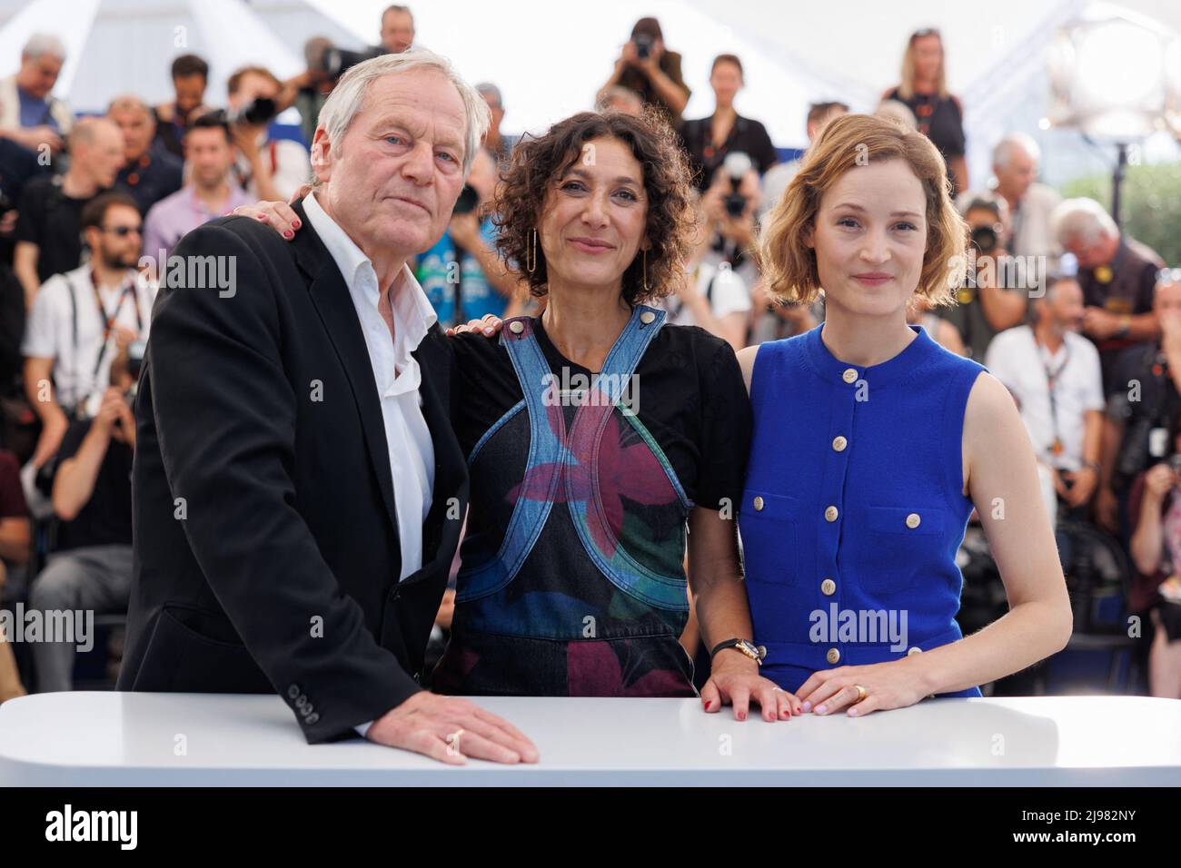 Vicky Krieps, Director Emily Atef and Bjorn Floberg attend the ...