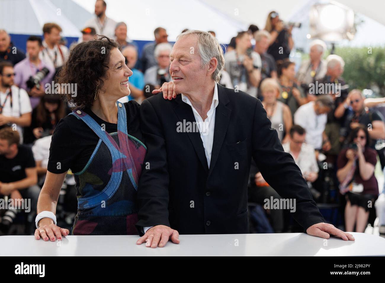 Vicky Krieps, Director Emily Atef and Bjorn Floberg attend the ...