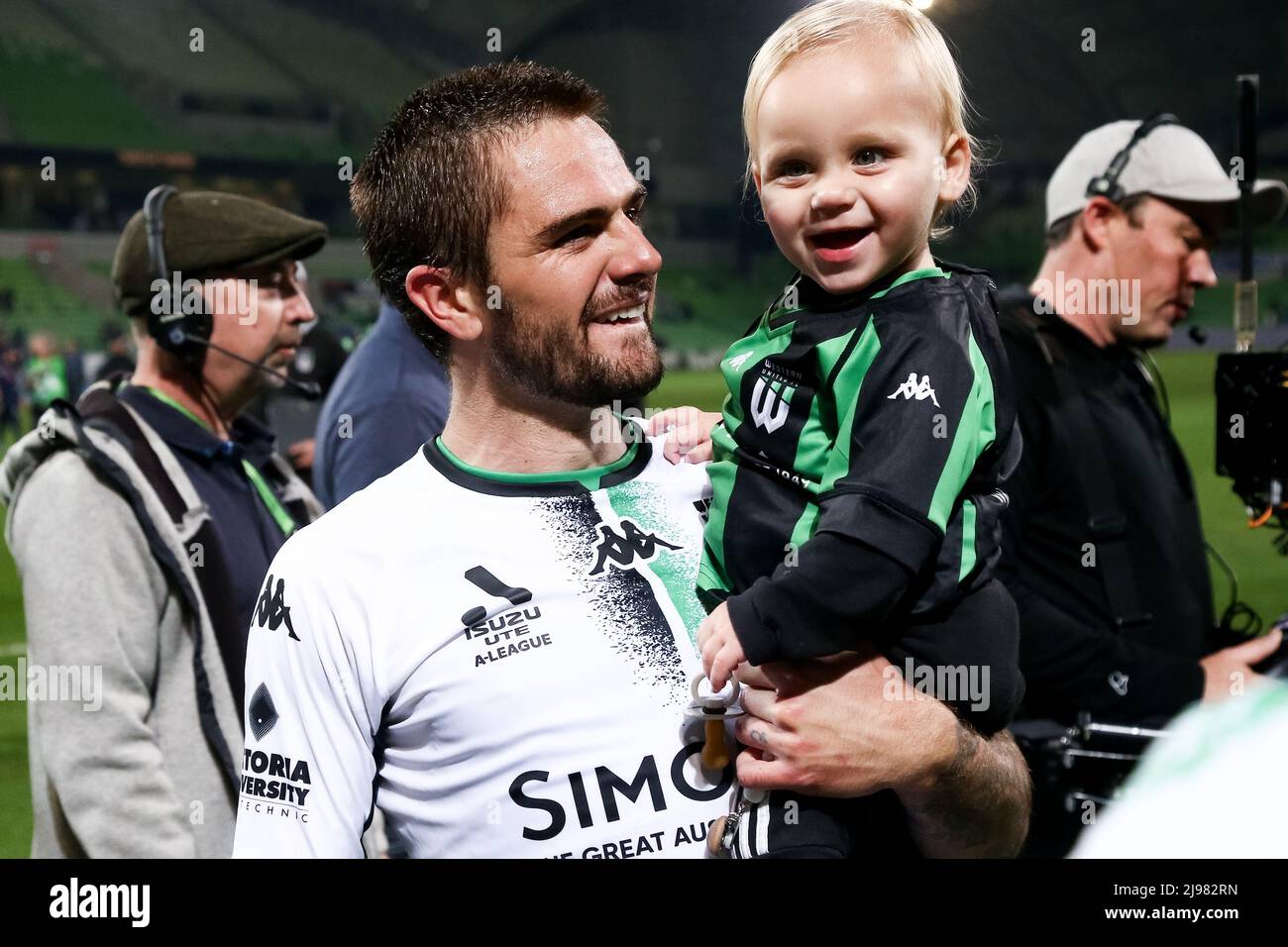 Melbourne, Australia, 21 May, 2022. Joshua Risdon of Western United ...