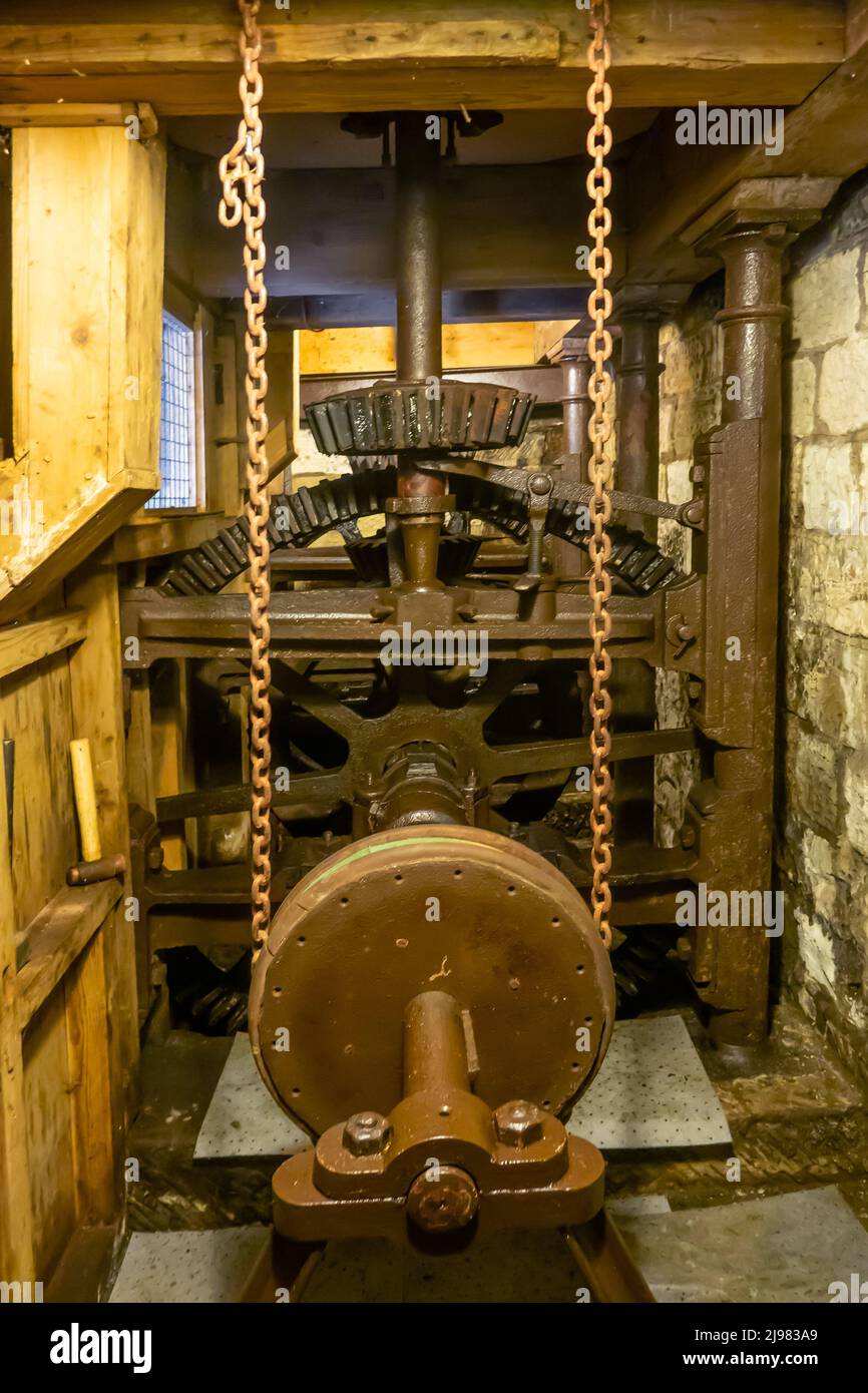 Water mill interior hi-res stock photography and images - Alamy