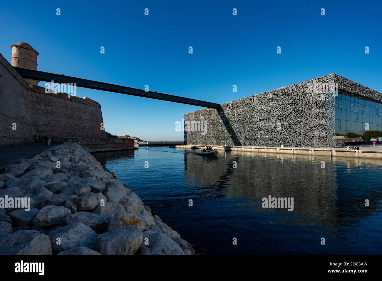 Mucem museum building hi-res stock photography and images - Alamy