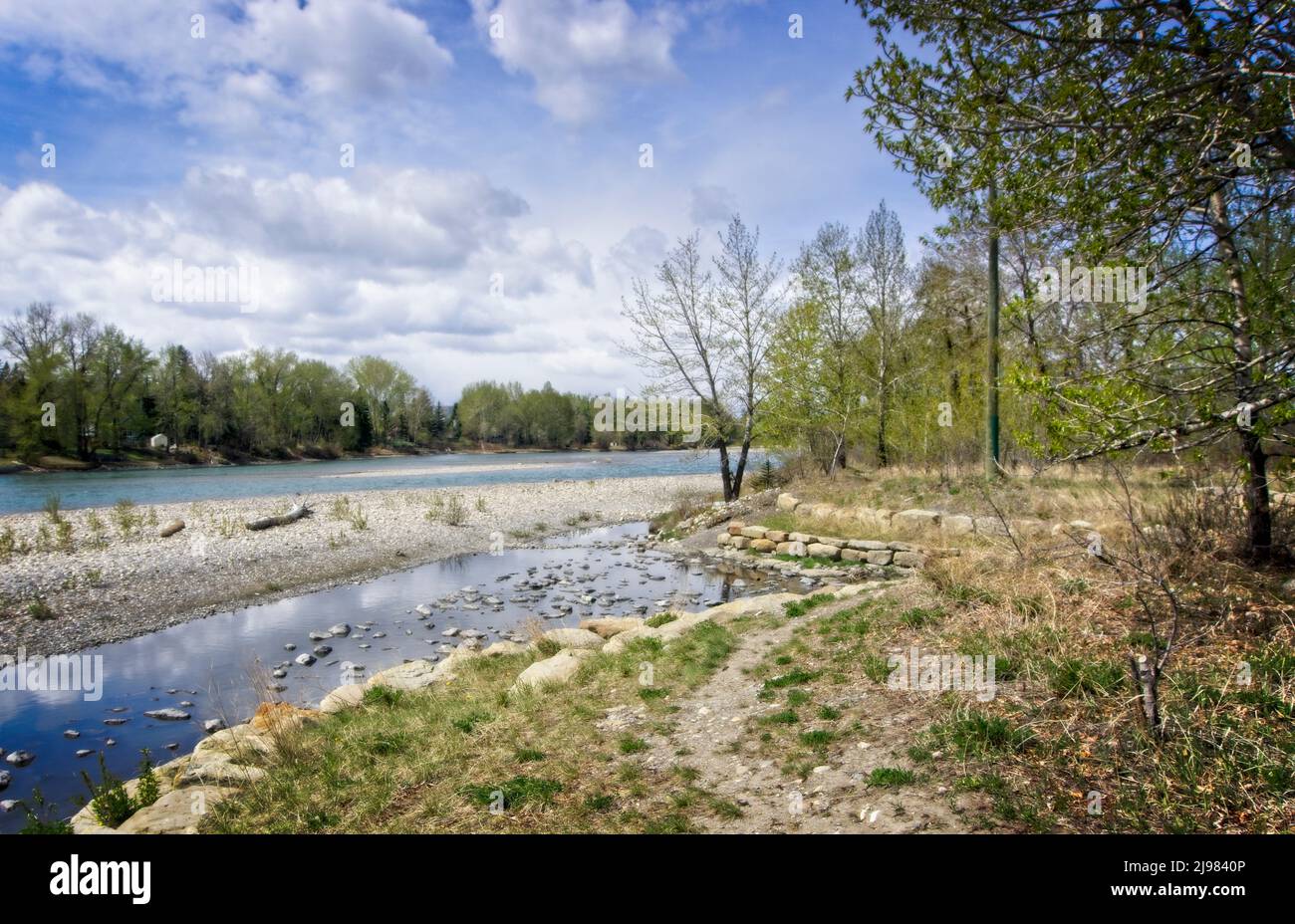Bowmont Park Calgary Alberta Stock Photo - Alamy