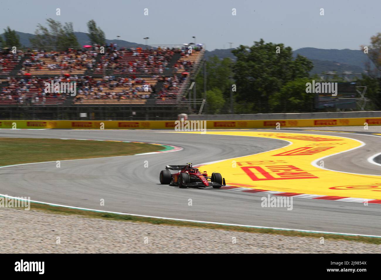Barcelona, Spain. 20th May, 2022. Carlos Sainz (SPA) Ferrari F1-75 ...