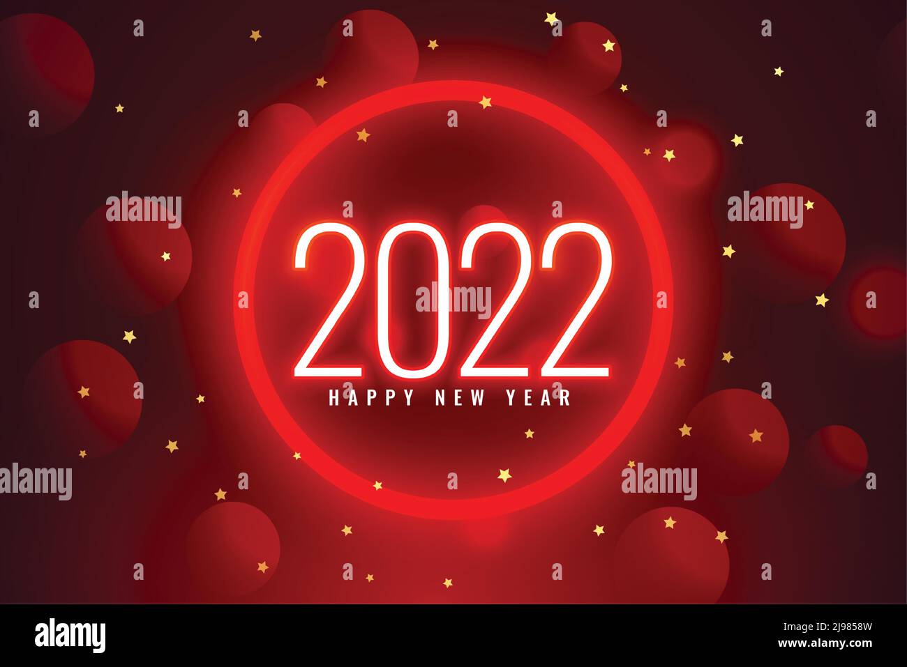2022 neon Stock Vector Images - Alamy