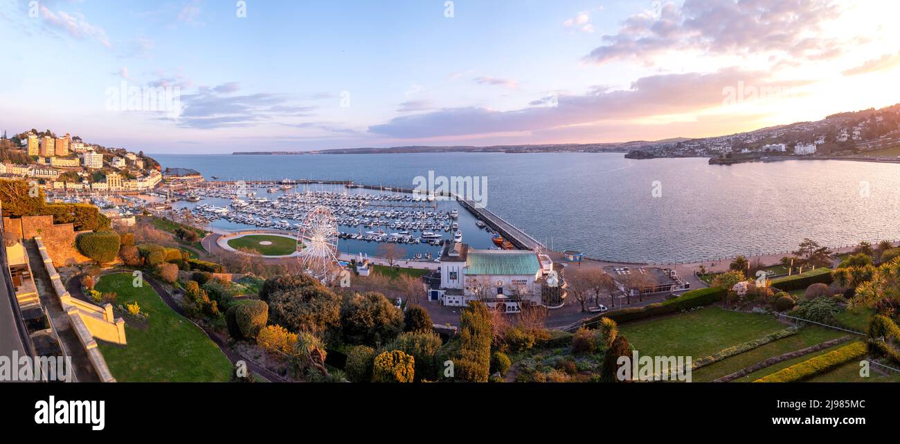 Torquay panorama hi-res stock photography and images - Alamy