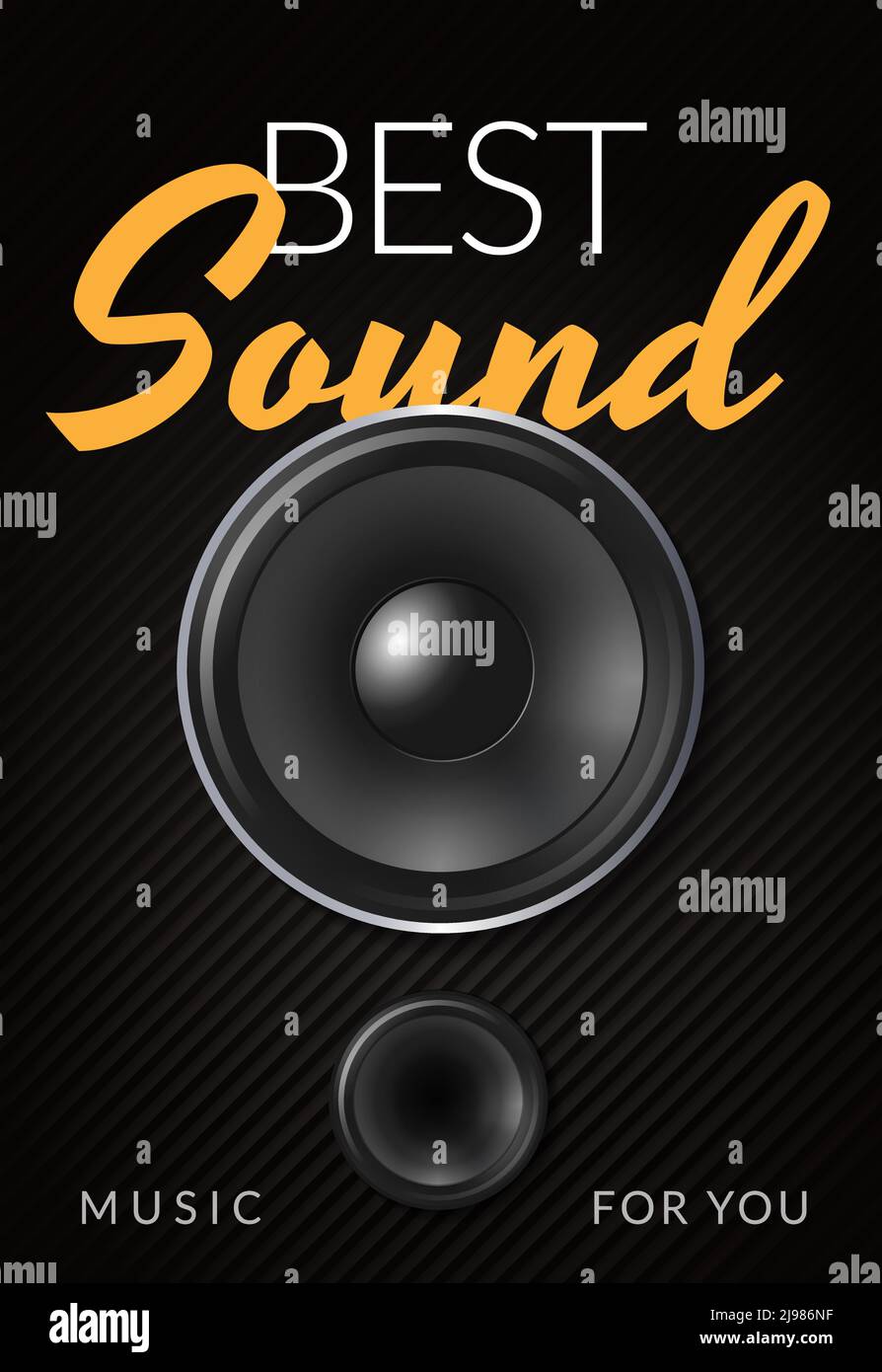 )Realistic Loud Speaker Advertising Poster Stock Vector Image & Art - Alamy