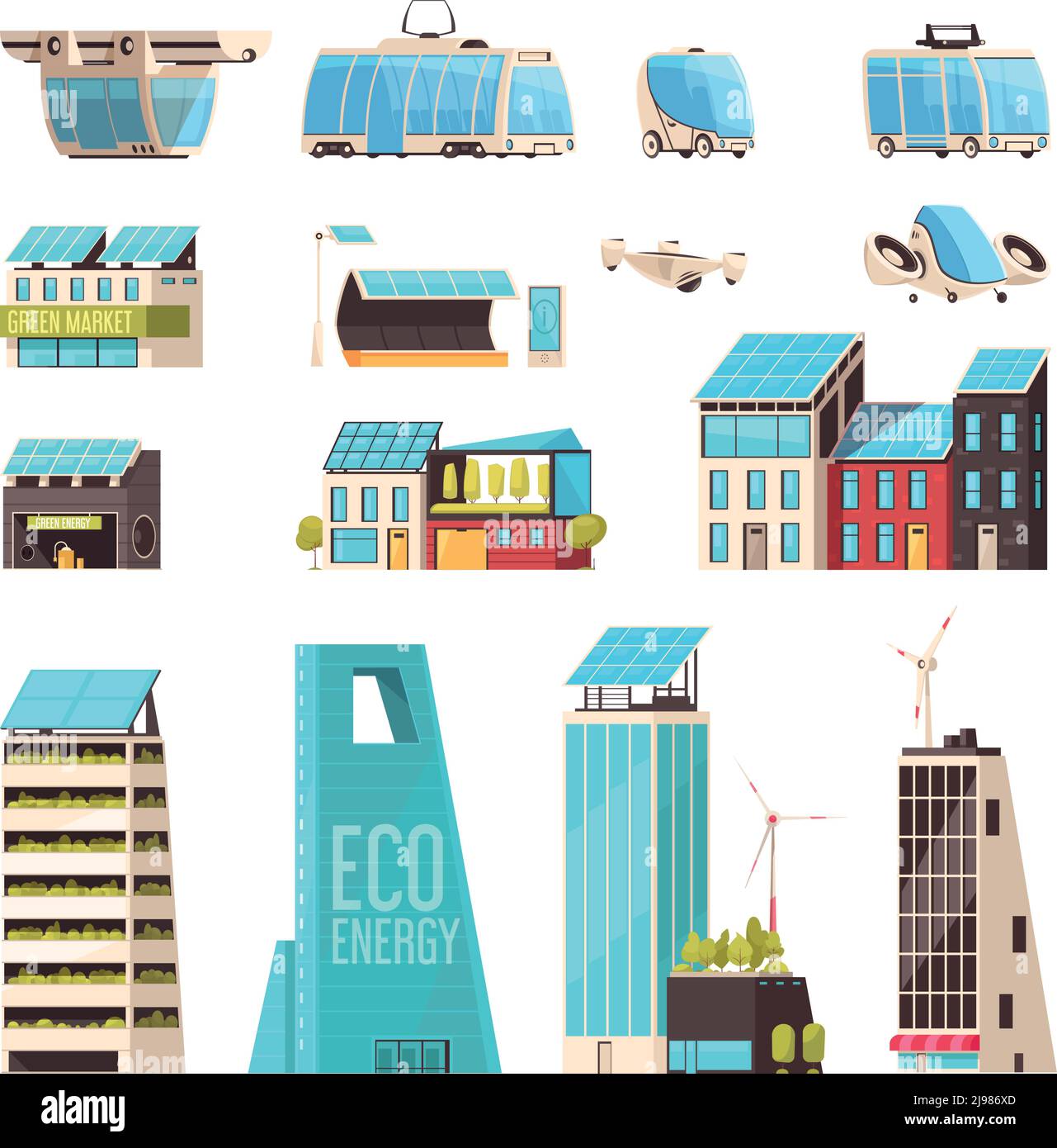 Smart city technology infrastructure intelligent transport system eco ...