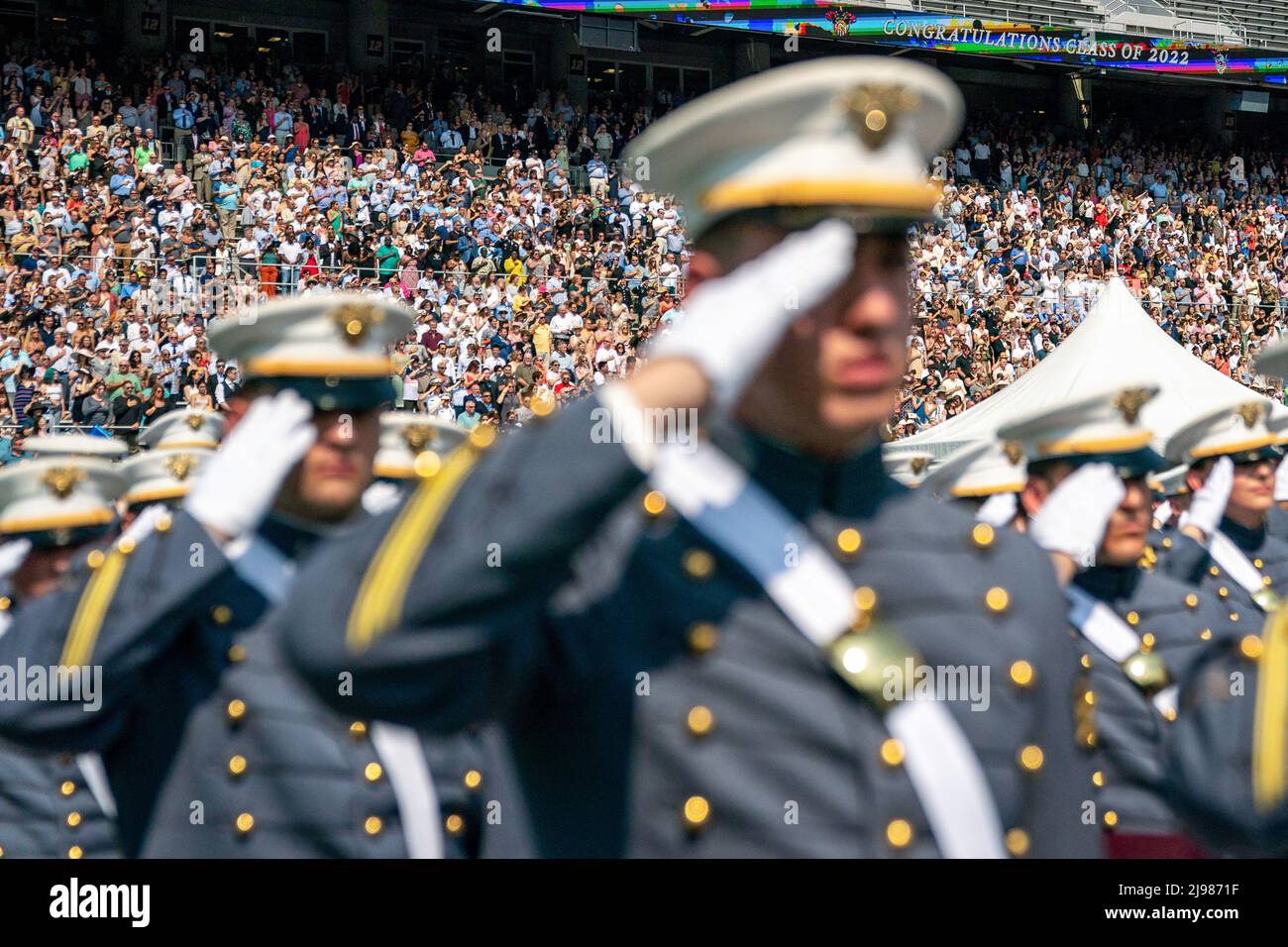 West point military graduation ceremony hi-res stock photography and ...