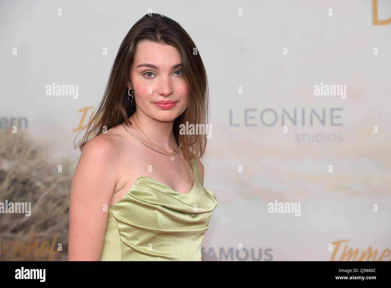 Munich, Germany. 21st May, 2022. Actress Leia Holtwick poses for the ...