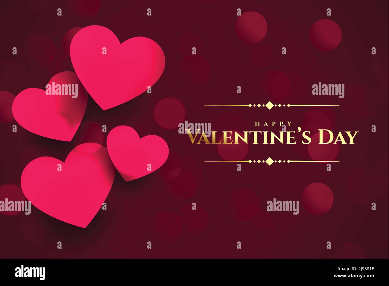 Romantic card design hi-res stock photography and images - Alamy