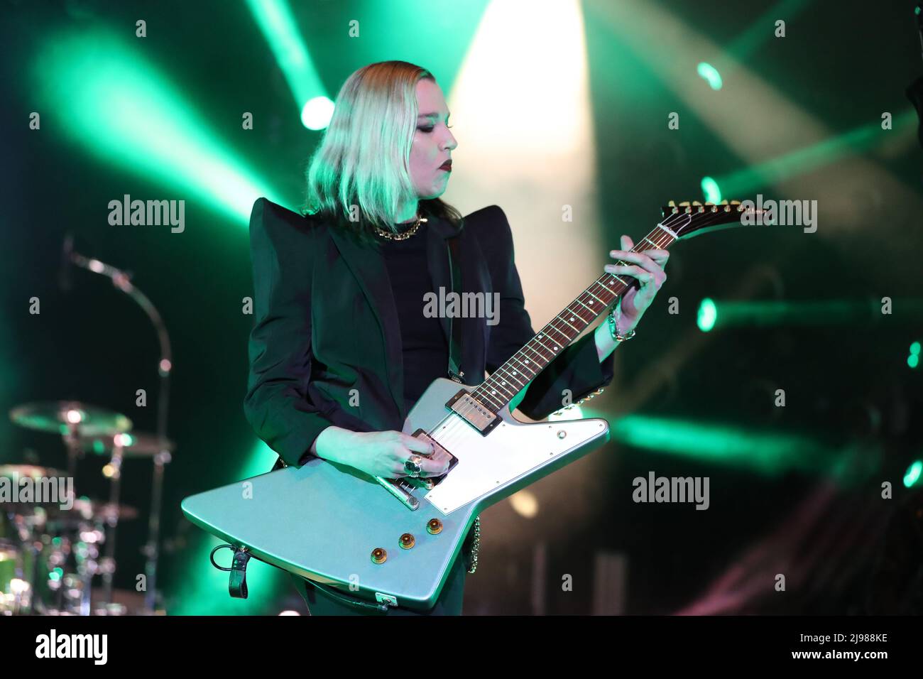 Columbus, Ohio, USA. 18th May, 2022. - Lead singer Lzzy Hale of the ...