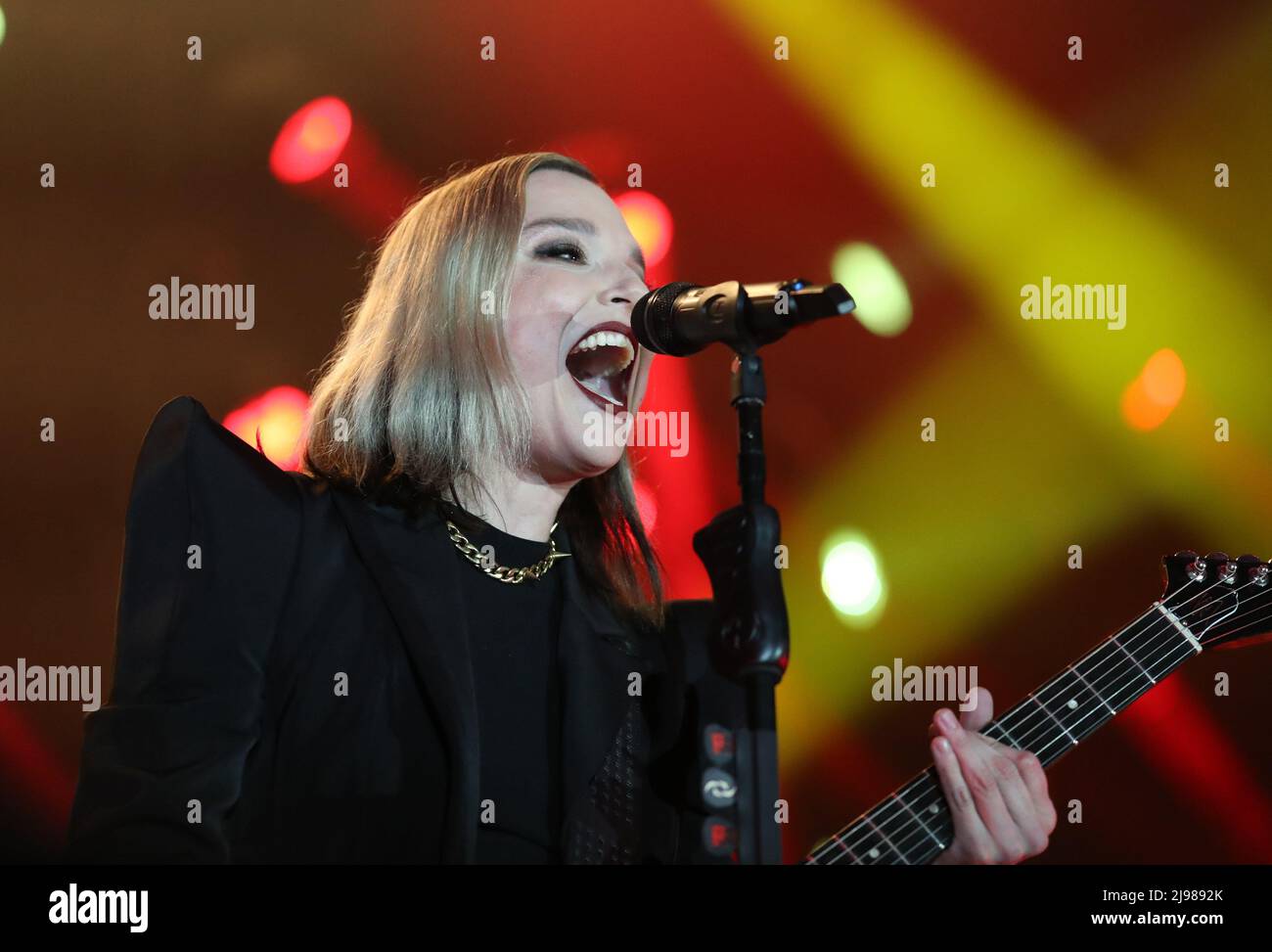 Columbus, Ohio, USA. 18th May, 2022. - Lead singer Lzzy Hale of the ...