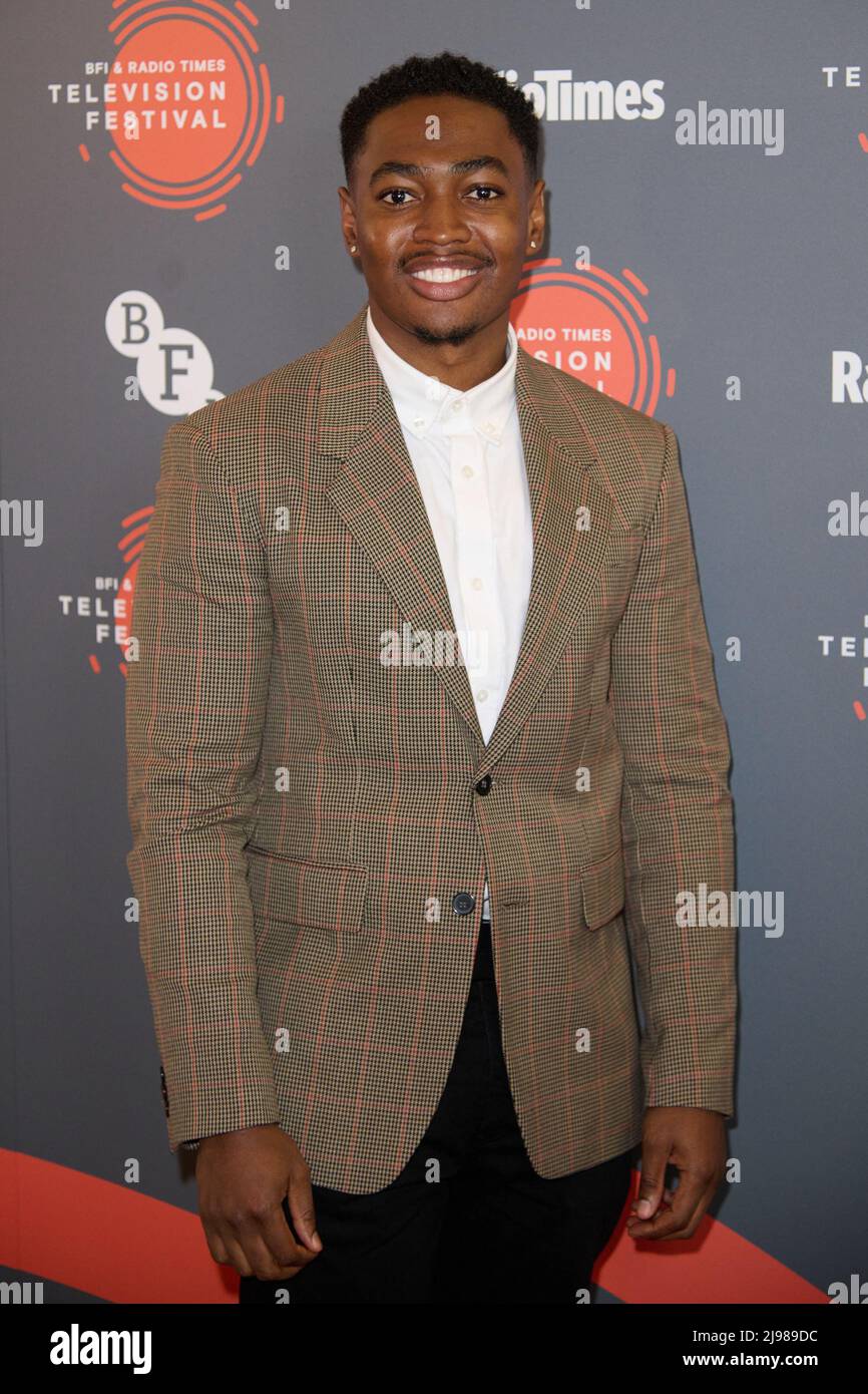 London, UK . 21 May, 2022 . Gamba Cole pictured at the BFI & Radio ...