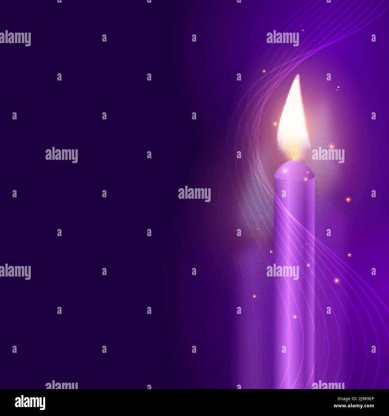 Advent wreath purple Stock Vector Images - Alamy