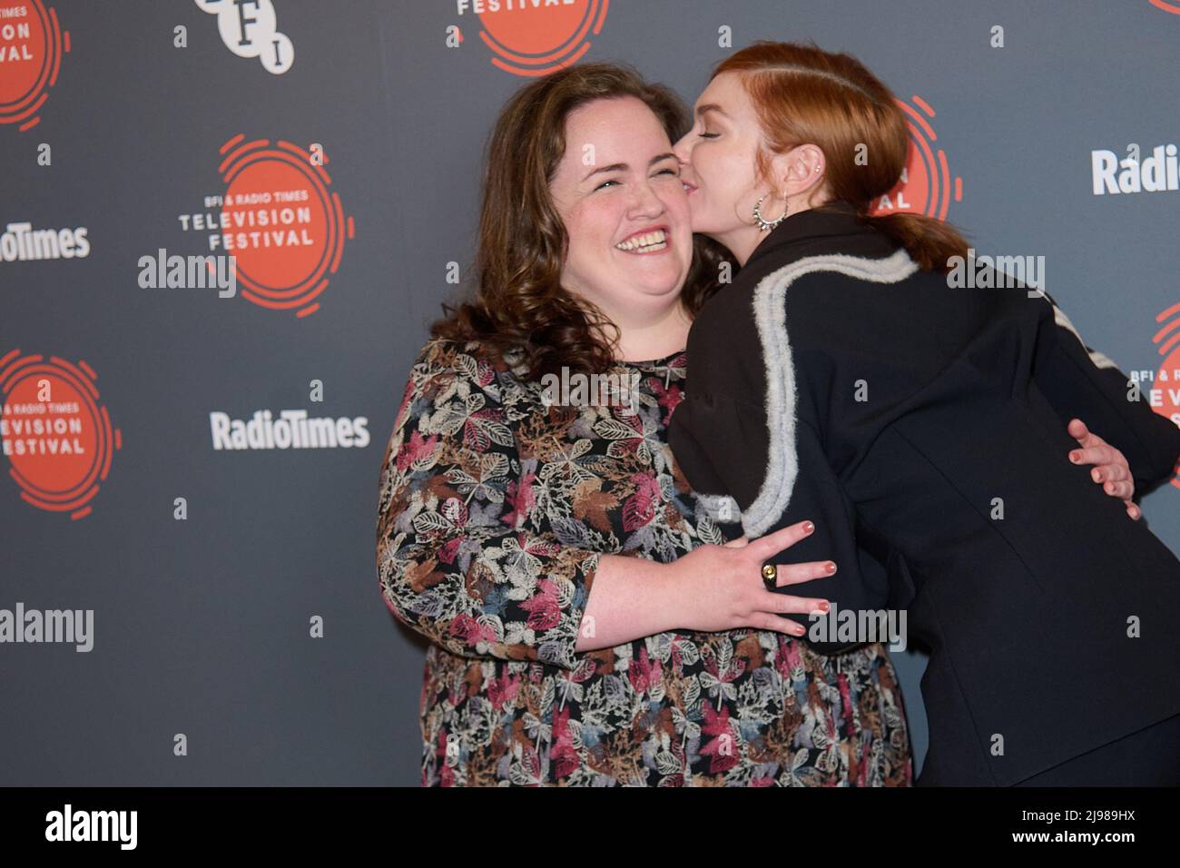 London, UK . 21 May, 2022 . Jessica Gunning, Eleanor Tomlinson pictured ...