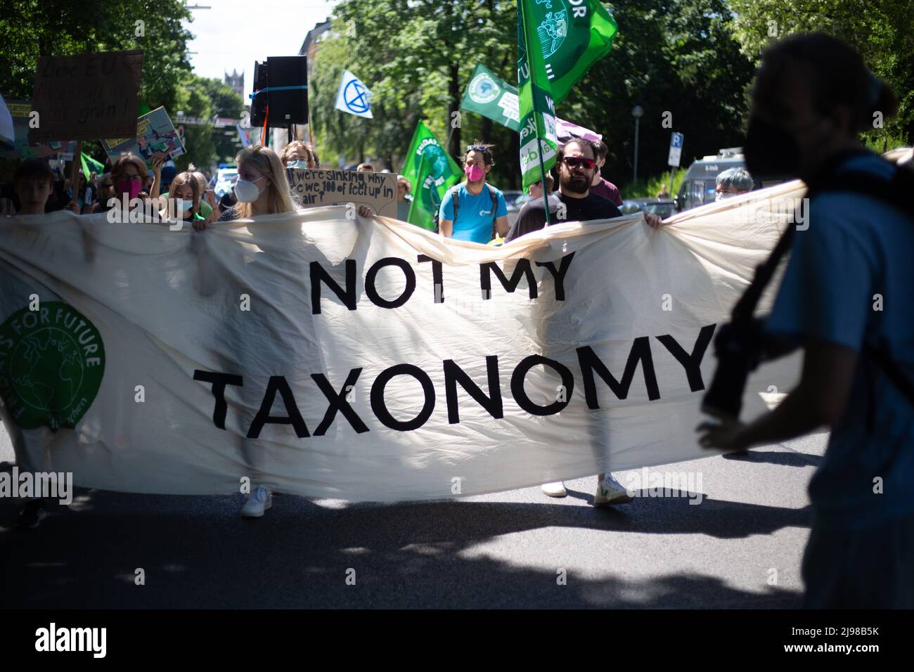 On May 21st, 2022 more than 60 people joined a demonstration in Munich ...