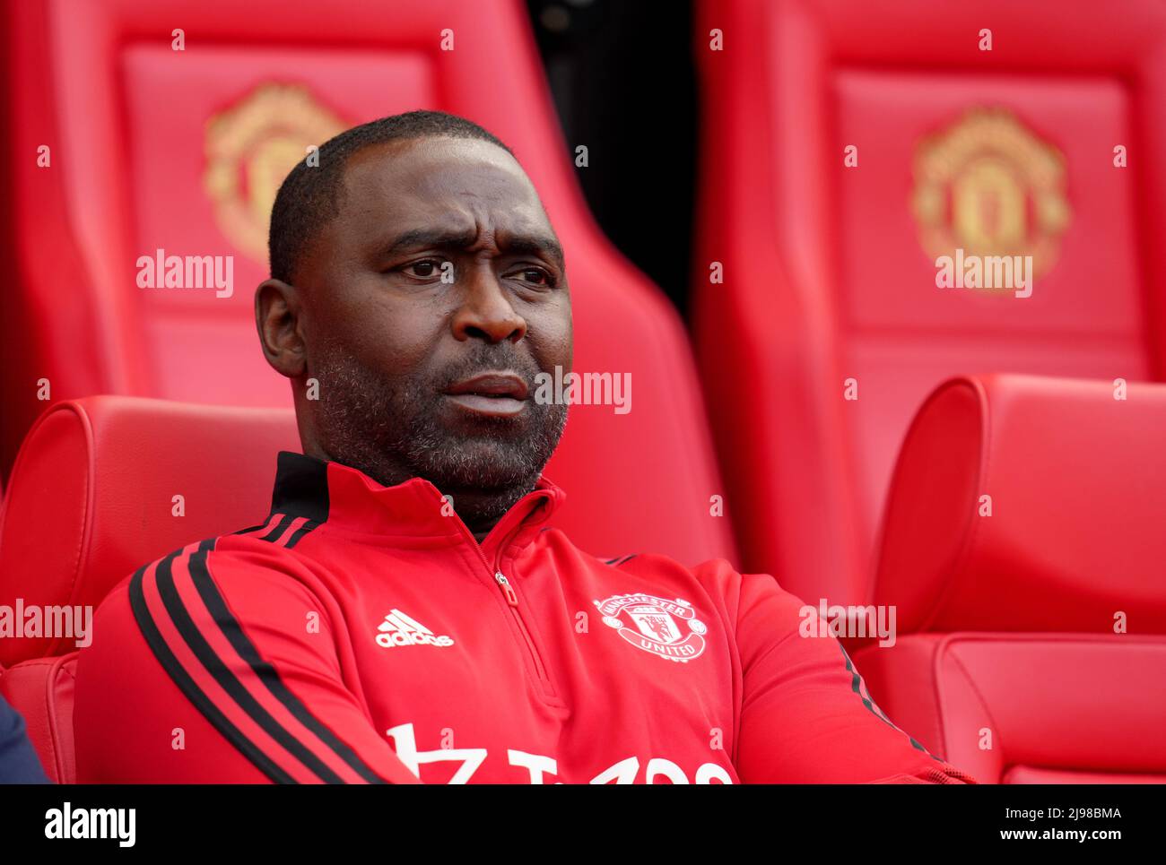 Manchester United Legends’ Andy Cole during the Legends match at Old ...