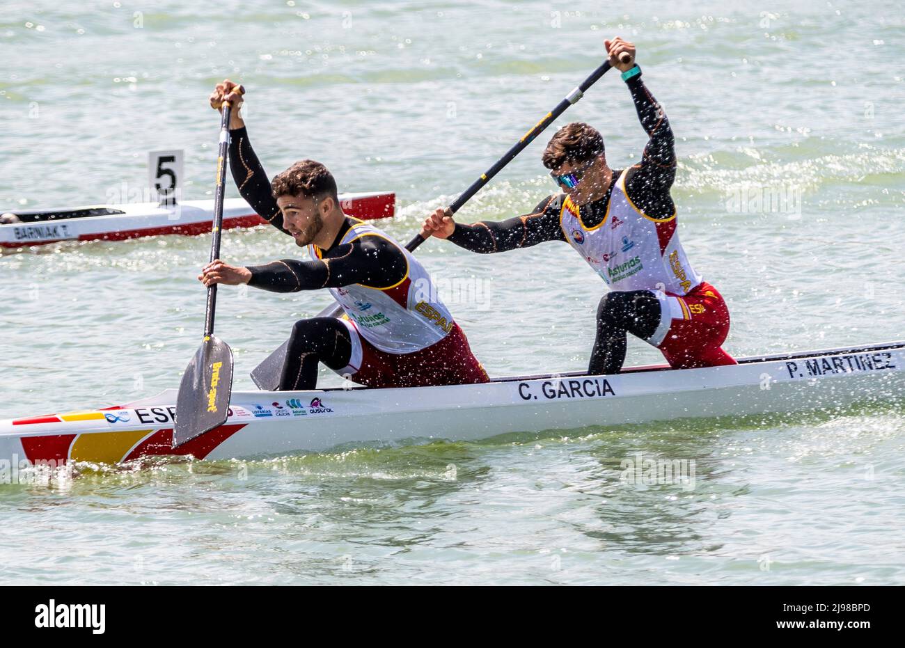 Racice, Czech Republic. 21st May, 2022. Cayetano Garcia and Pablo ...