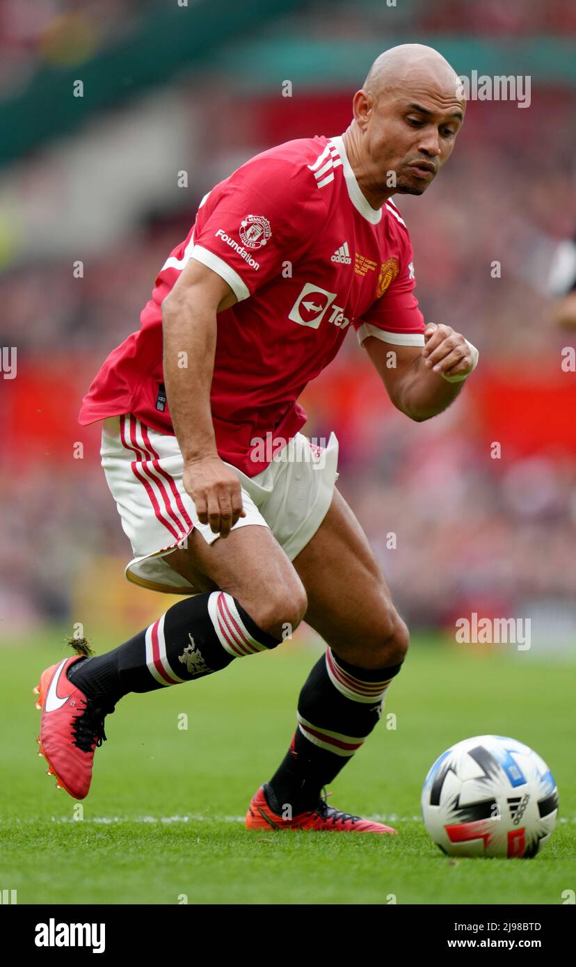 Manchester United Legends’ Danny Webber during the Legends match at Old ...