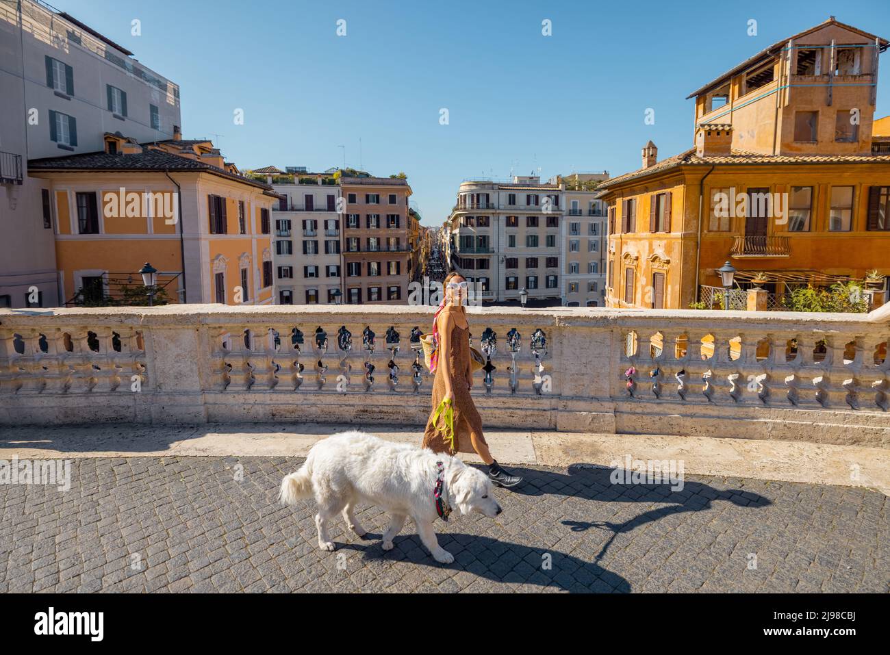 Spanish steps rome terrace hi-res stock photography and images - Alamy