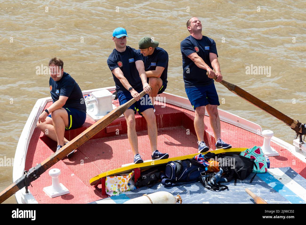 London, UK. 21 May 2022. Participants take part in the 45th Annual ...